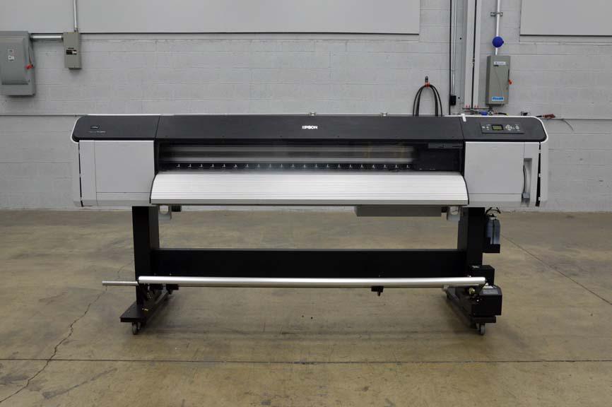 Lot #70: Epson Stylus PRO GS6000 64″ Wide Format Printer - WireBids